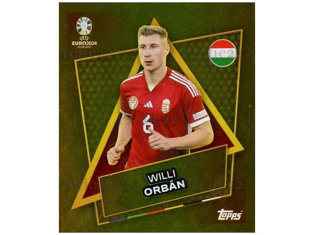 EURO 2024 Germany HUN SP Willi Orban, bez potpisa