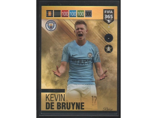 2018/19 Adrenalyn XL Fifa 365 De Bruyne Top Master