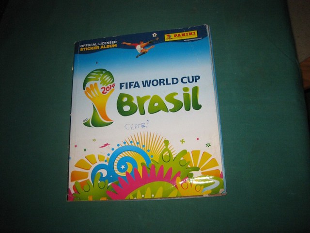 Album Brasil 2014 Fifa World Cup 500/639 (Panini)