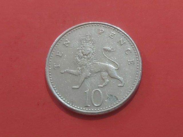 Britanija  - 10 pence 1992 god