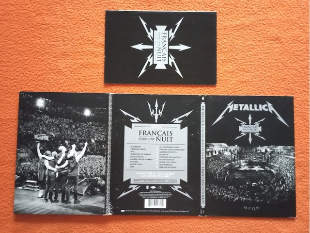 METALLICA - Francais Pour Une Nuit (DVD video) France