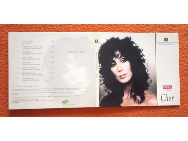 CHER - Great Womens Voices (CD) Made in Croatia