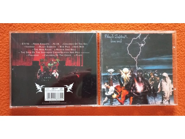 BLACK SABBATH - Live Evil (CD) Made in UK