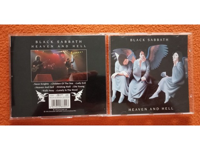 BLACK SABBATH - Heaven And Hell (CD) Made in UK