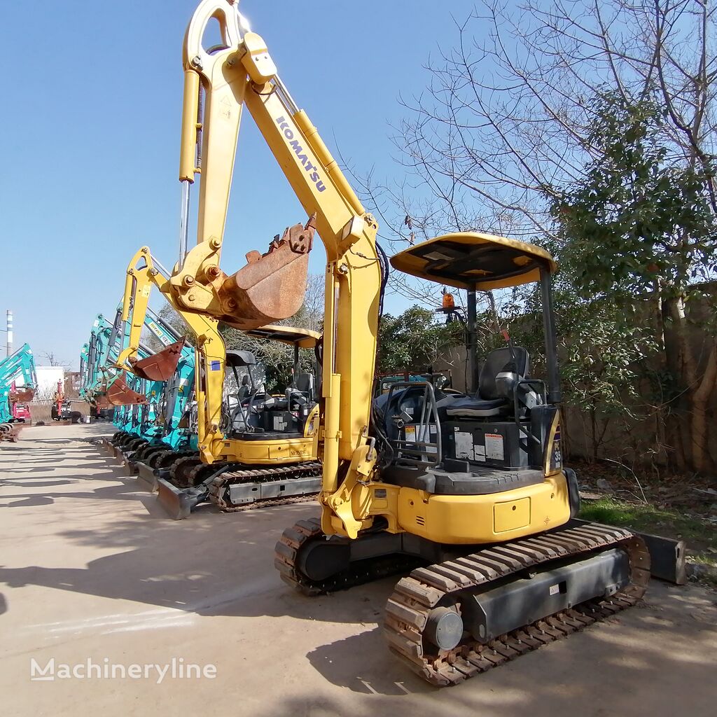 Komatsu PC35MR-3 mini bager