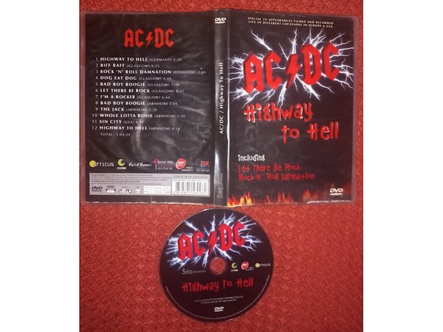 AC/DC ‎– Highway To Hell-dvd