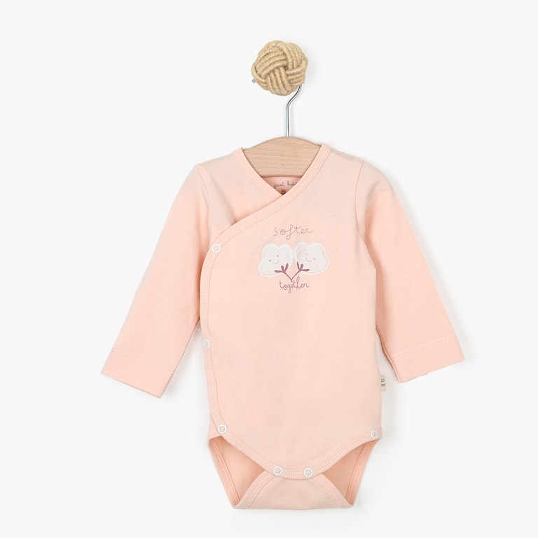 Just kiddin baby bodi preklop"Cotton Bunny", 56-68