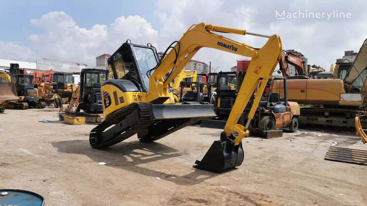 Komatsu PC55MR mini bager