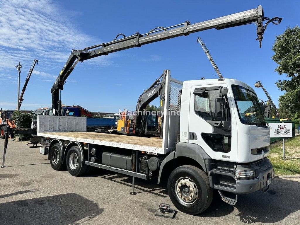 Renault Kerax 370 DCI 6x4 + CRANE HIAB 166 BS-3 HIDUO / RADIO / ROTATOR pokretna dizalica