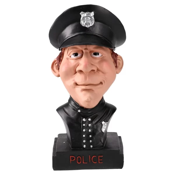 Comical, gipsana figura, policajac, 19cm