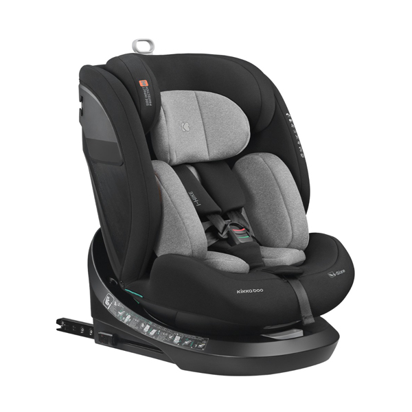 Kikka Boo Autosedište za decu 40-150 cm I-Hike I-Size Isofix Light Grey KKB50053