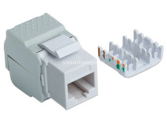 Modul RJ45 Intellinet 167062 Cat6/tool-less/568B 2-1/beli