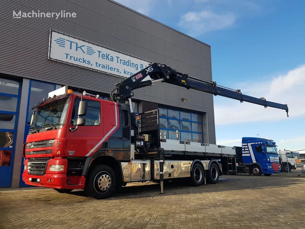 DAF CF 85 Trekker/Bakwagen HIAB 377 pokretna dizalica