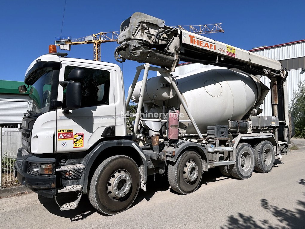 Liebherr na šasiji Scania P360 kamion s mešalicom za beton