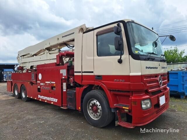 Putzmeister na šasiji Mercedes-Benz ACTROS pumpa za beton