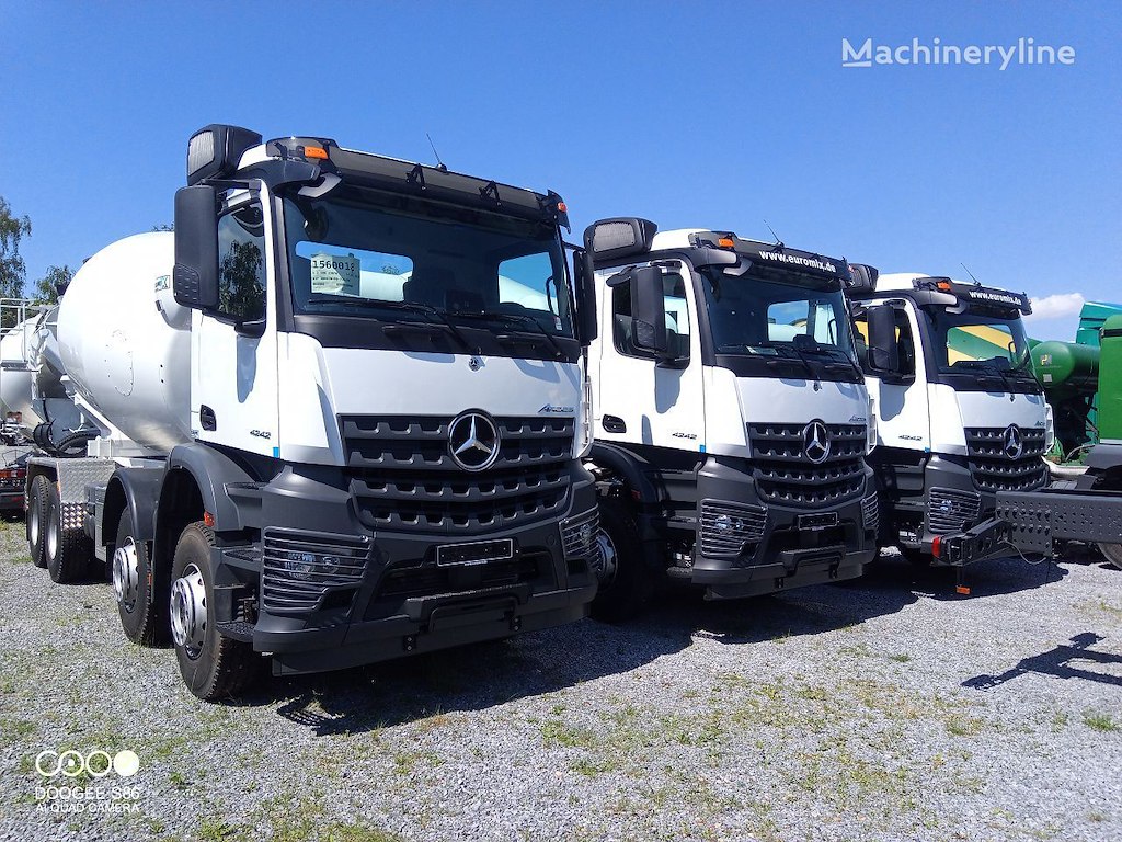 Novi Mercedes-Benz 4242 **** 5 UNITS **** kamion s mešalicom za beton