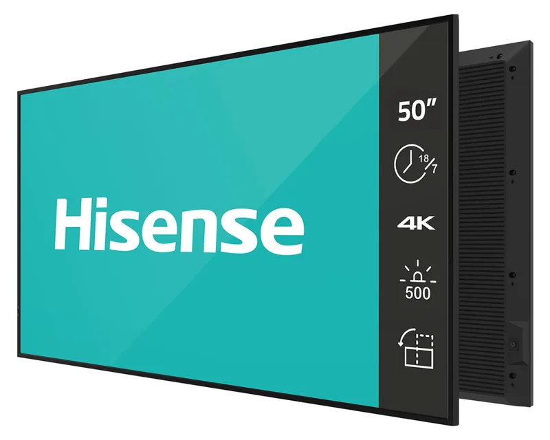 HISENSE 50 inča 50GM50D 4K UHD 500 nita Digital Signage Display - 18/7 Operation