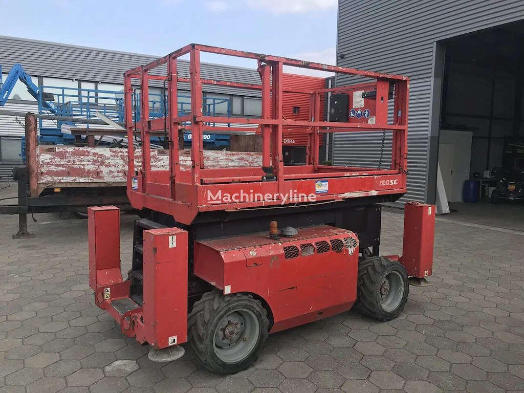 Manitou schaarlift 120 sc makazasta platforma