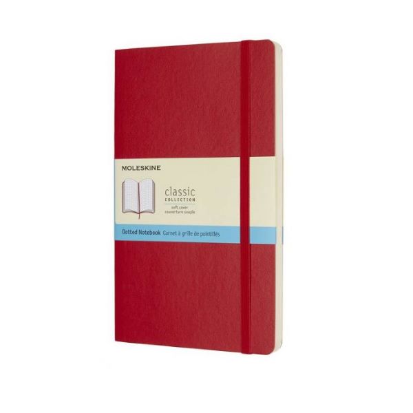 Moleskine ML NOTEBOOK LG DOT S.RED SOFT