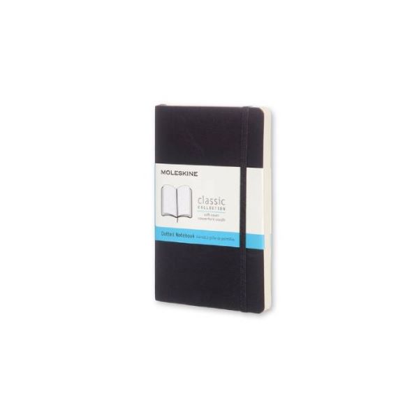 Moleskine ML NOTEBOOK PKT DOT BLK SOFT