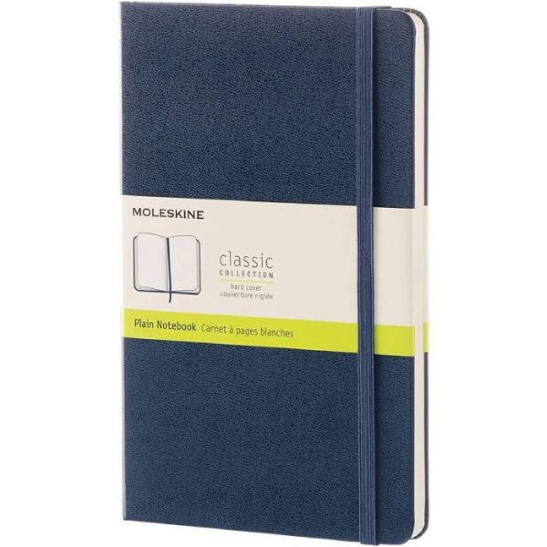 Moleskine ML NOTEBOOK PKT PLAIN SAP.BLUE HARD