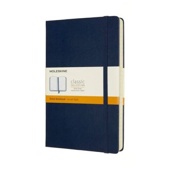 Moleskine ML NOTEBOOK PKT RUL SAP.BLUE HARD