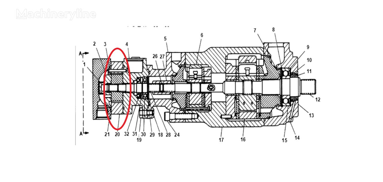 Cartridge Kit Caterpillar 8J0253 / 8J-0253 / 7X5394 / 7X-5394 / 6J3047 / 6J-3047 / 0905193 za Caterpillar 980G prednjeg utovarivača