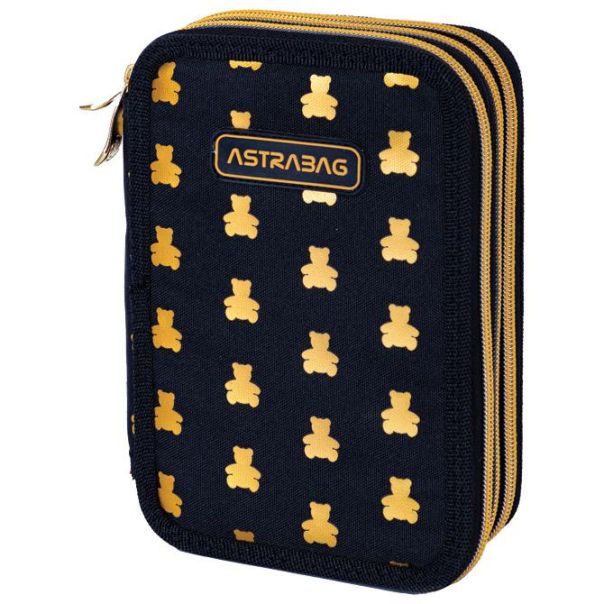 ASTRABAG Pernica puna 3 zipa Golden teddy crno-zlatna