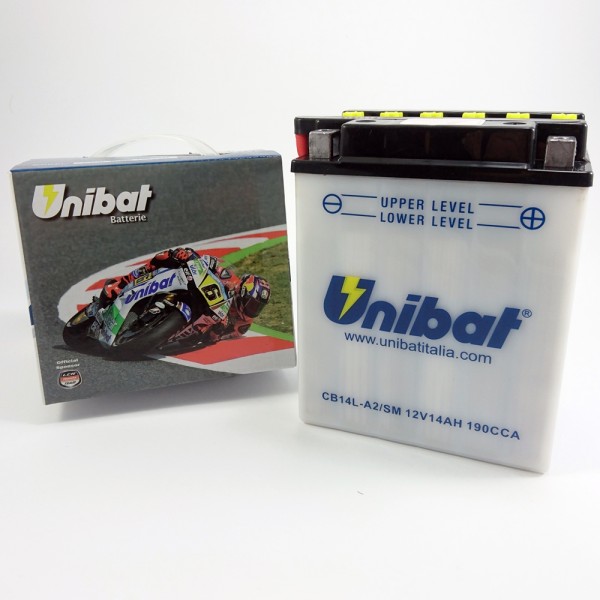 Akumulator Unibat CB14L-A2SM (12V14Ah)