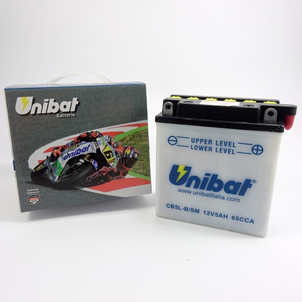 Akumulator Unibat CB5L-BSM (12V5Ah)