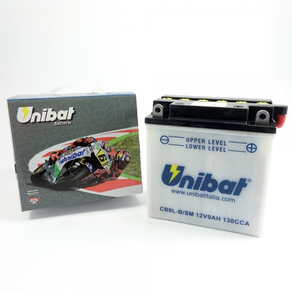 Akumulator Unibat CB9L-BSM (12V9Ah)