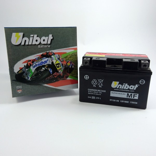 Akumulator Unibat CT12A-BS (12V10Ah)