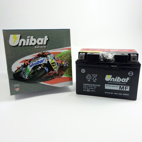 Akumulator Unibat CTZ14S-BS (12V11.2Ah)