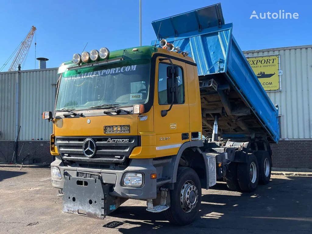 Mercedes-Benz Actros 3341 MP2 Kipper 6x6 EPS V6 Big Axle's Good Condition kiper