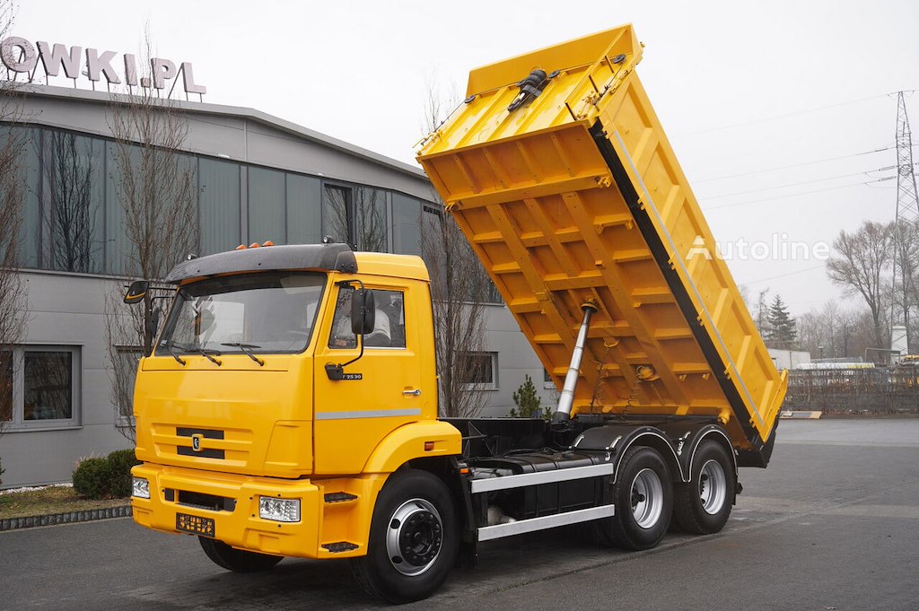 KamAZ T2530 E5 6×4 / 3-sided tipper kiper