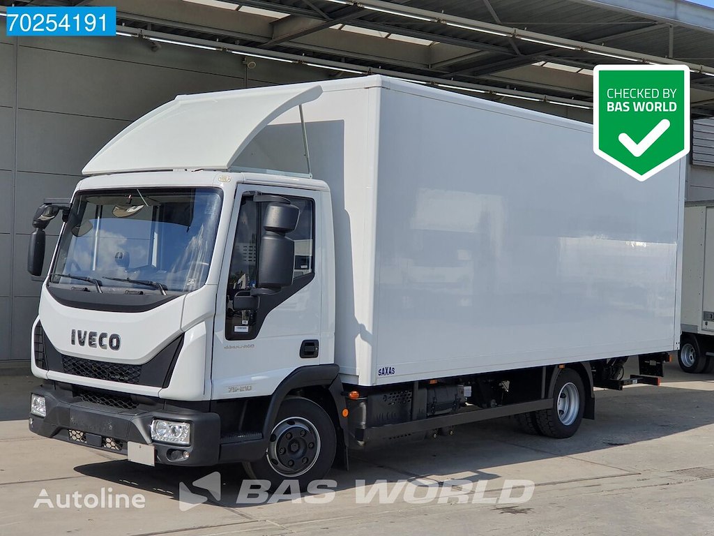 IVECO Eurocargo 75E210 4X2 7.5tonner Ladebordwand Automatic Euro 6 kamion furgon