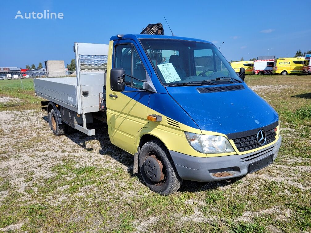 Mercedes-Benz – BENZ SPRINTER 616CDI HIAB 027-2 Crane kamion s ravnom platformom