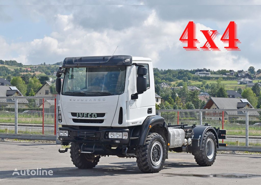 IVECO EUROCARGO 110E25* PLATFORM 4,40 m* 4x4 kamion šasija