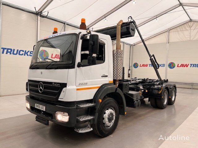 Mercedes-Benz Axor 2628 6x4 Day Cab Hookloader kamion rol kiper