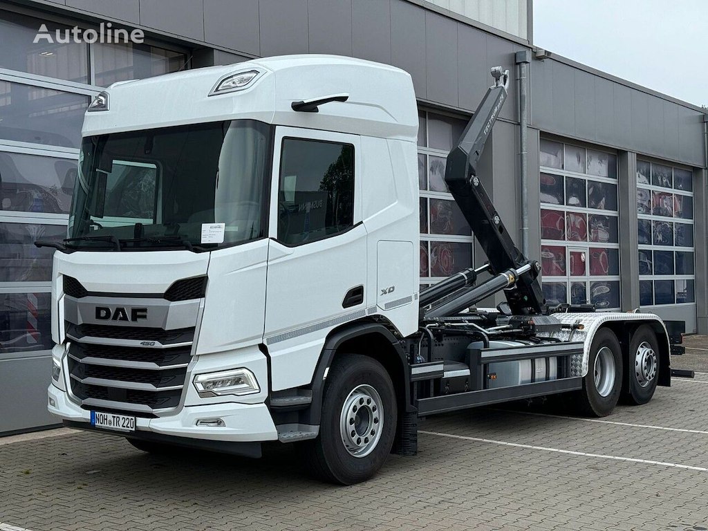 DAF Daf XD 450 MEILLER Abrollkipper Funk Vermietung! kamion rol kiper