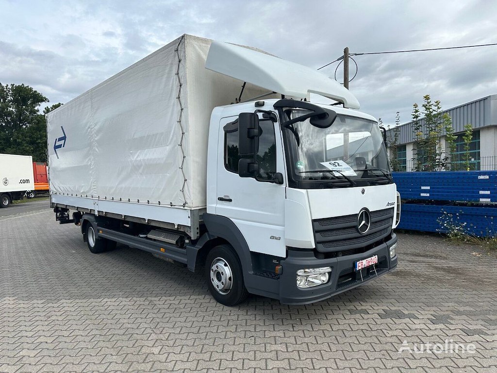 Mercedes-Benz Atego 818 / LBW / Pritsche 7,2 m kamion s ceradom