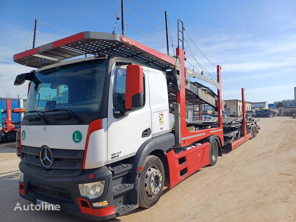 Mercedes-Benz autotransporter + prikolica autotransportera