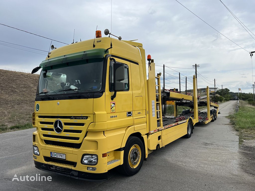 Mercedes-Benz Actros 1844 autotransporter + prikolica autotransportera