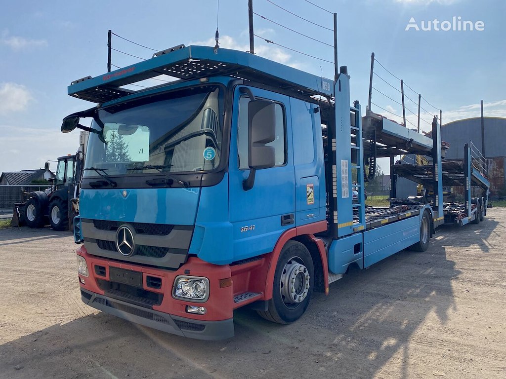 Mercedes-Benz Actros 1841L autotransporter + prikolica autotransportera