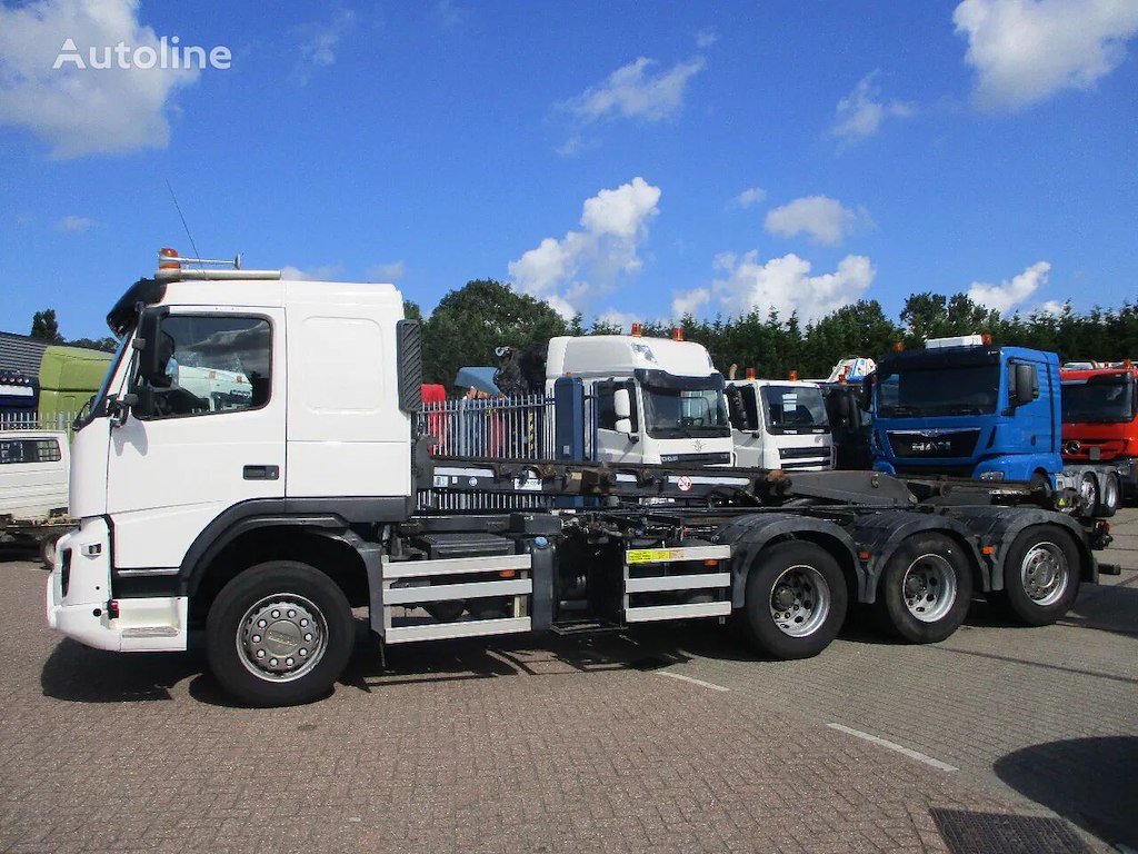 Volvo FMX 500 FMX 500 EURO 5 8X4 24 TONS TRANSCOM CONTAINER KETTINGSYS vozilo za prevoz kontejnera