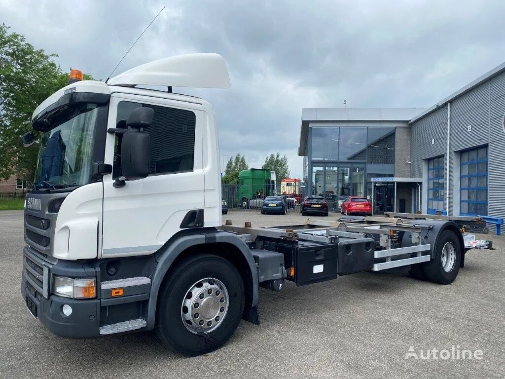 Scania P320 / BDF / FULL-AIR / LWDS / ONLY:474213 KM / GOOD CONDITION / vozilo za prevoz kontejnera