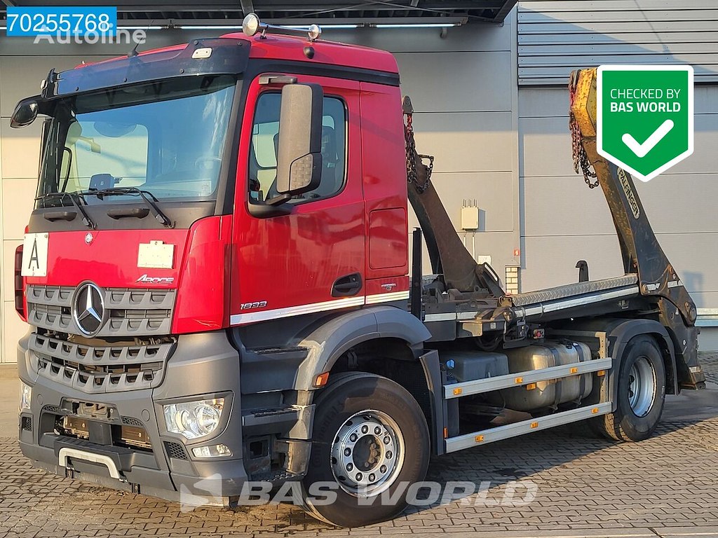 Mercedes-Benz Arocs 1833 4X2 Manual 14tons Palfinger Skiploader Euro 6 kamion autopodizač kontejnera