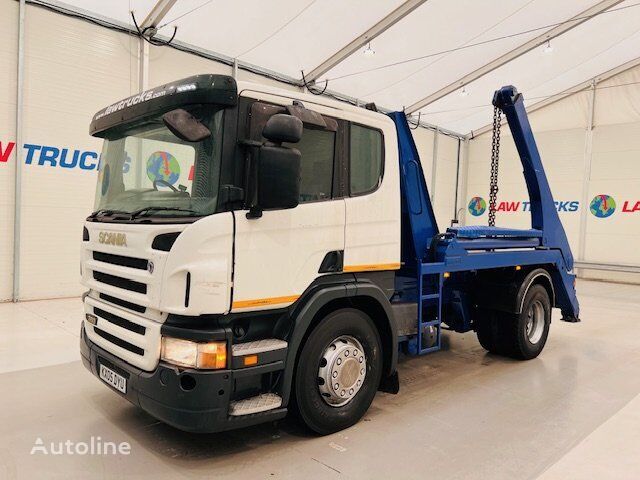 Scania P380 4x2 Sleeper Cab Skip Loader kamion autopodizač kontejnera