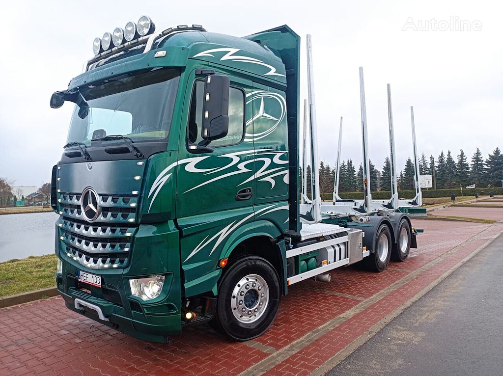 Mercedes-Benz AROCS 3362 MP4 kamion za prevoz drva