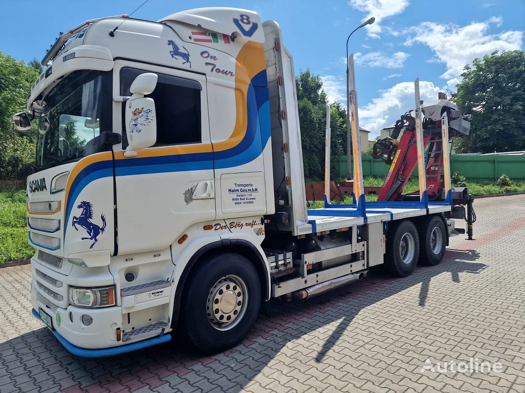 Scania R 560 kamion za prevoz drva